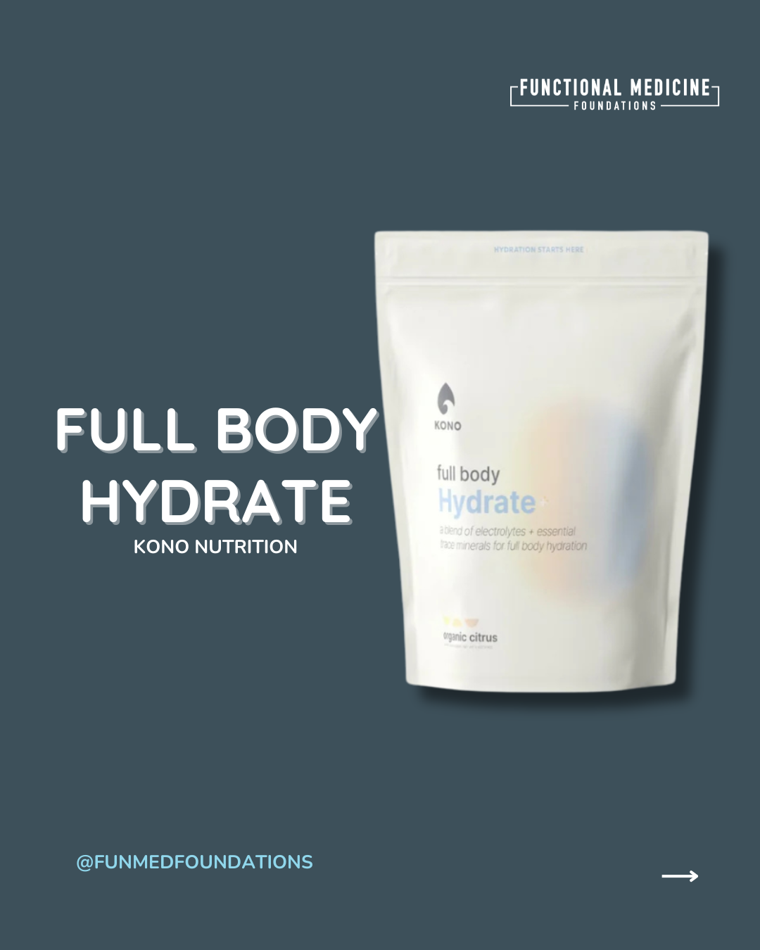 Supplement of the Week: full body Hydrate+ by Kono Nutrition ...